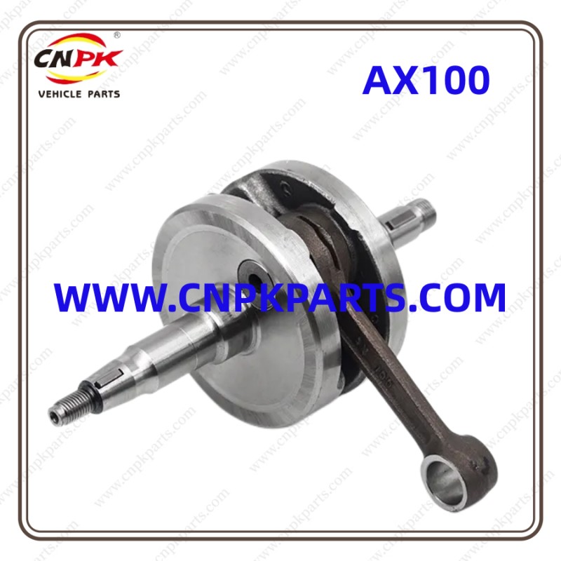Motorcycle engine spare parts crankshaft AX100 is widely sold in the ...